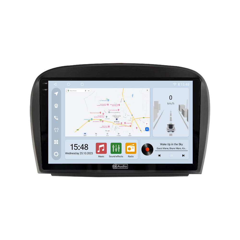 Mercedes SL 2001-2011 (Hi-Res Class D) - TT Audio